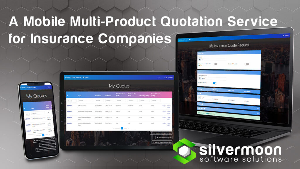 Mobile Quotation Service - Silvermoon Software Solutions